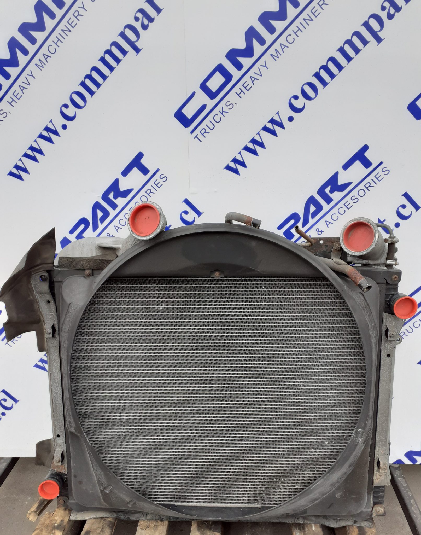 RADIADOR INTERCOOLER SCANIA SERIE 5 TIPO P - Commpart