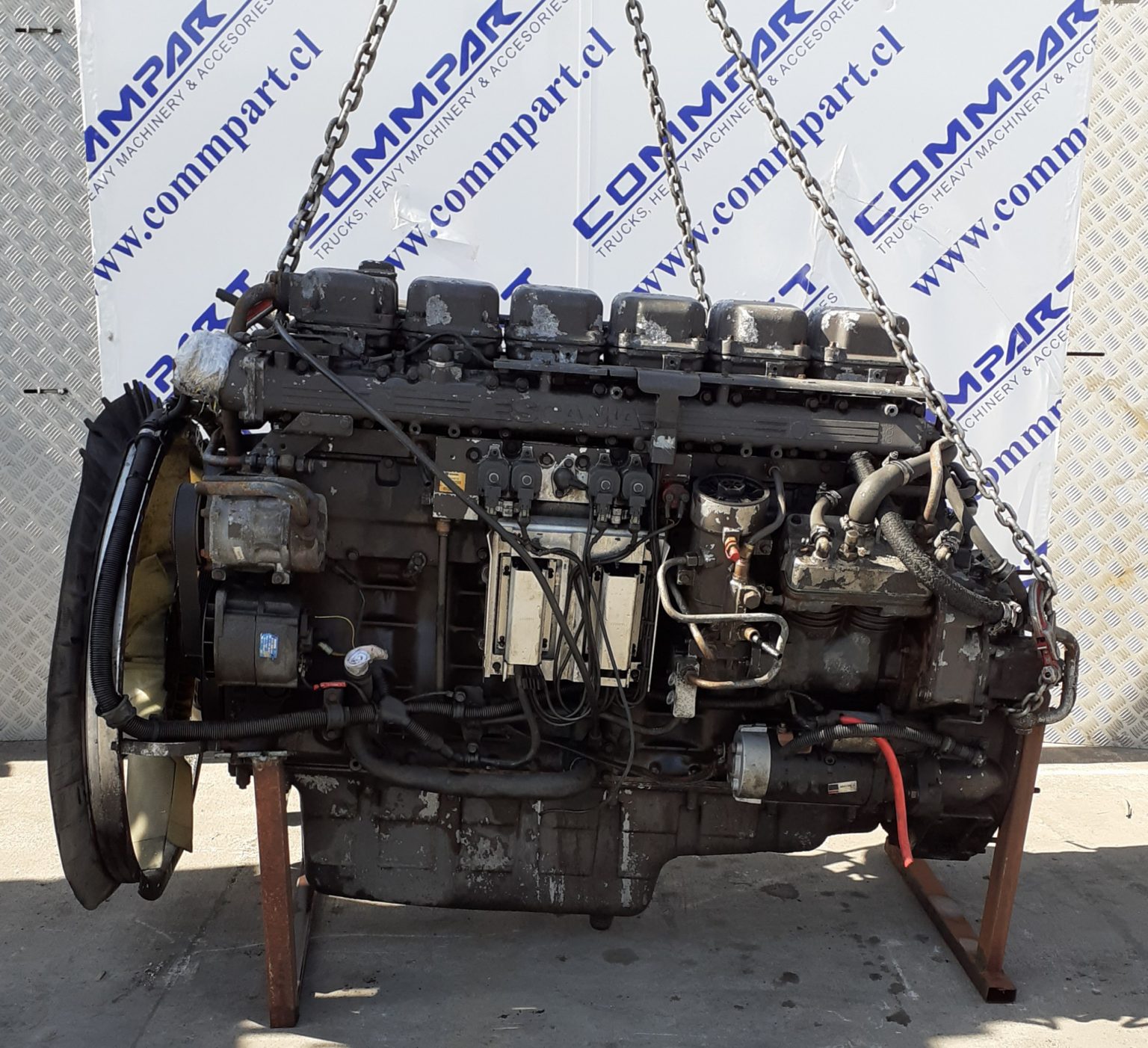 MOTOR SCANIA SERIE 5 DT 1208 - Commpart