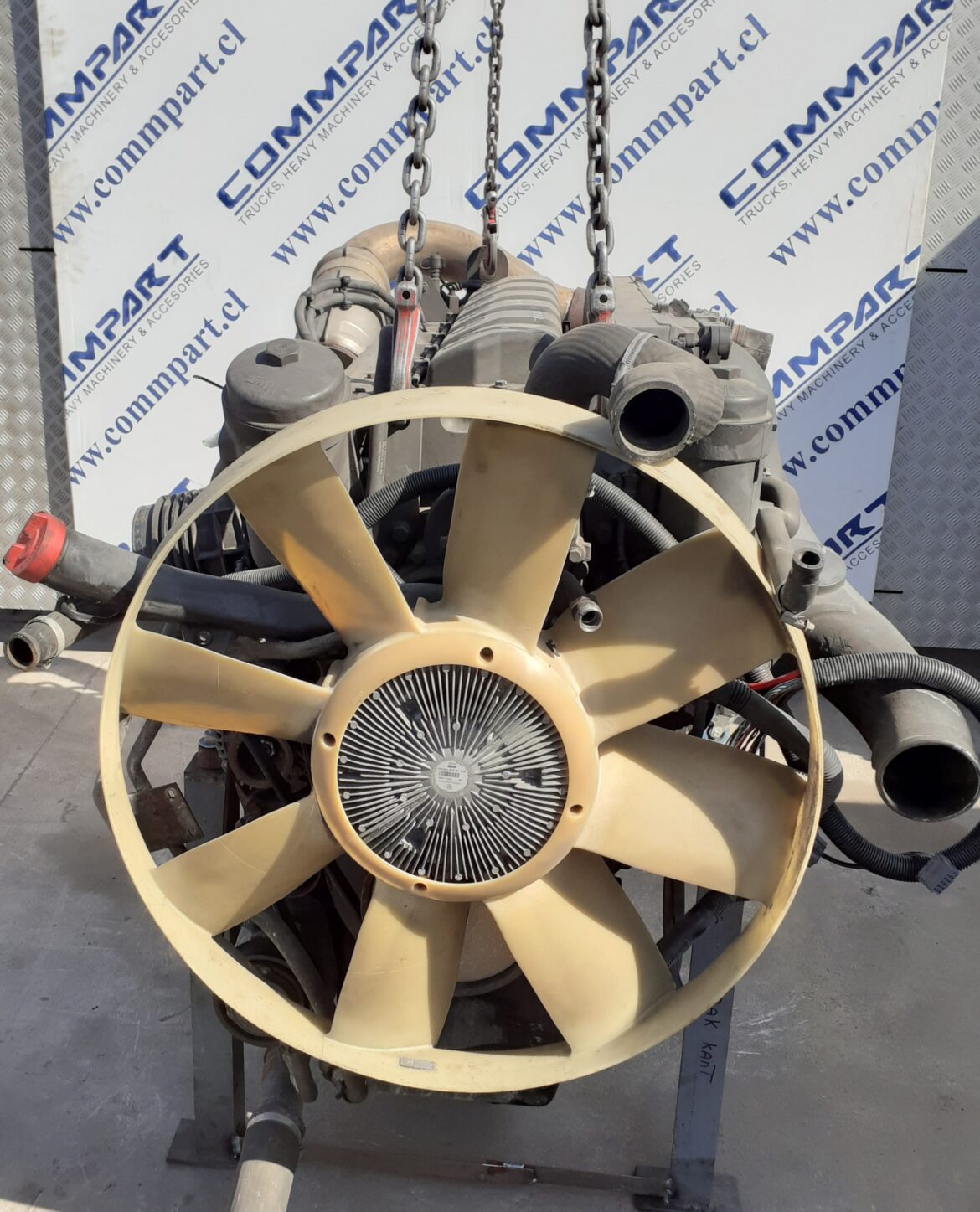 MOTOR MERCEDES BENZ OM 457 LA - Commpart